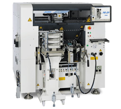 Placement de composants: Machine de placement THT JUKI JM20