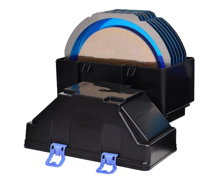 Waffle pack: Cassette de transport verticale pour Wafer 12’’ (300mm)